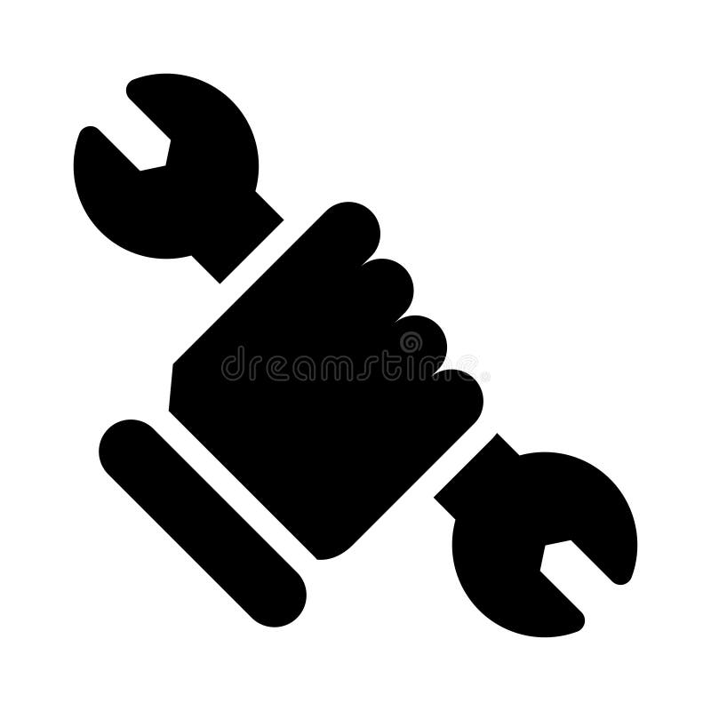 Fix vector glyph flat icon stock illustration. Illustration of glyph ...