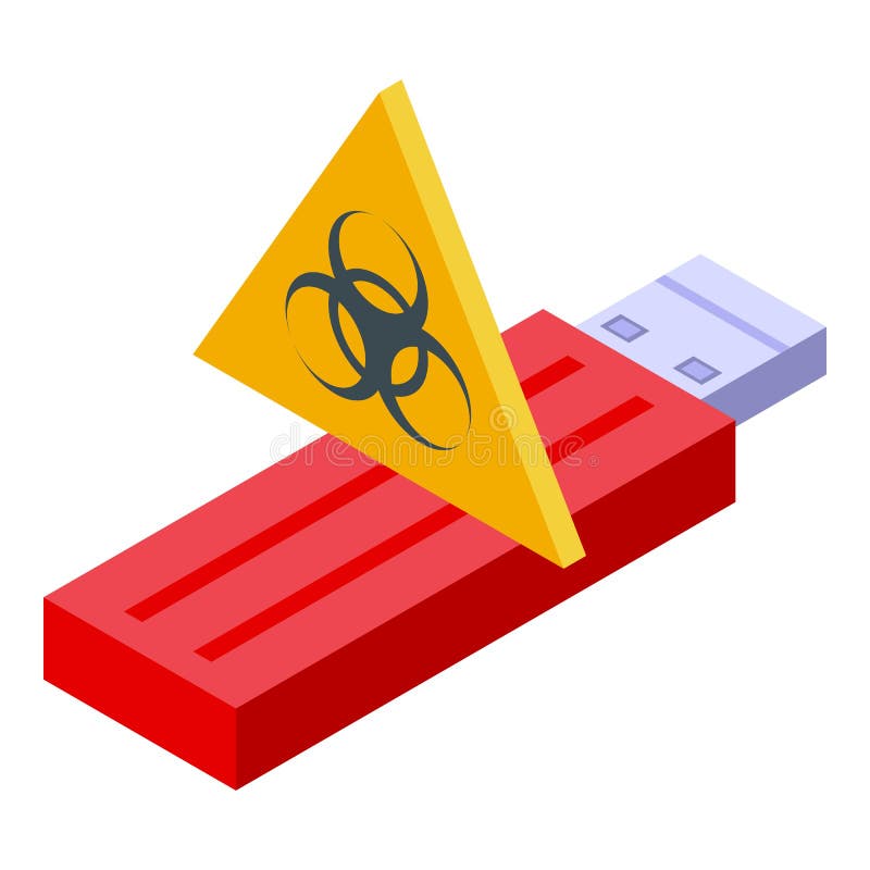 Fix Laptop Usb Icon Isometric Vector. Device Support Stock Illustration ...