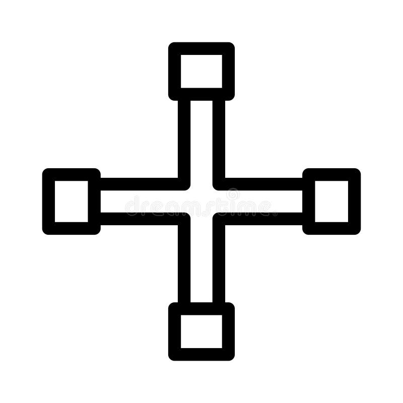 Fix thin line vector icon stock vector. Illustration of driver - 156259267