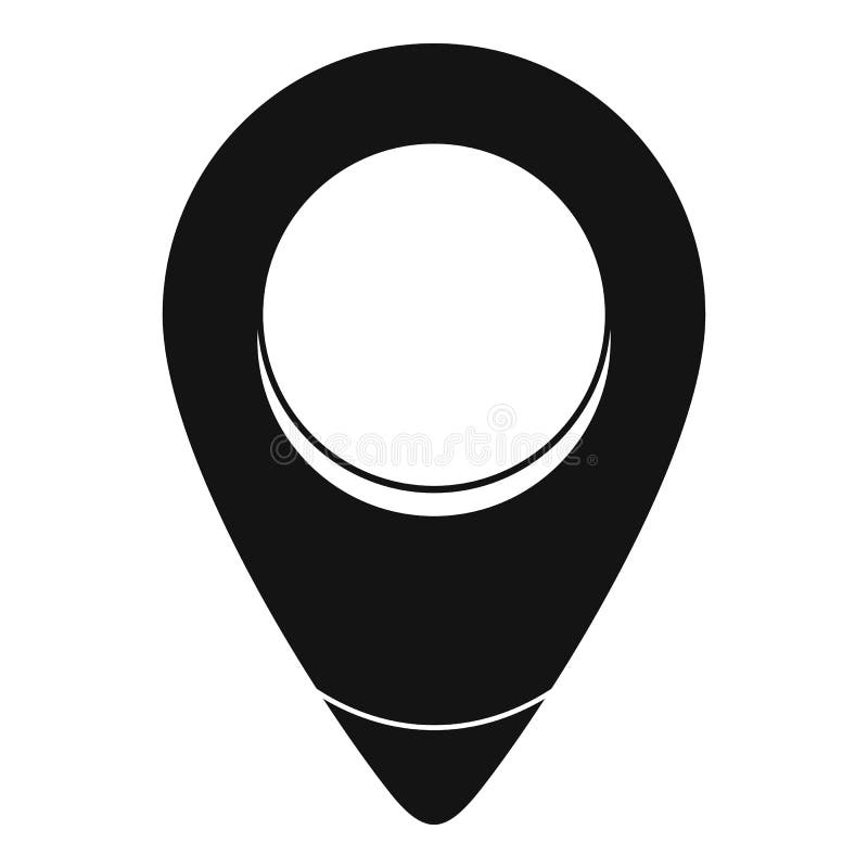 Fixation Pin Icon, Simple Style. Stock Vector - Illustration of sharp ...