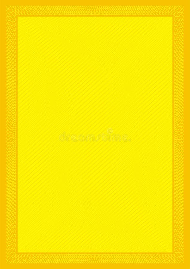 Fixe O Fundo Amarelo Do Frame Ilustração do Vetor - Ilustração de ...