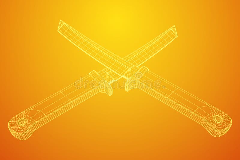 Fixed Blade Tactical Knife stock vector. Illustration of fixed - 144119778