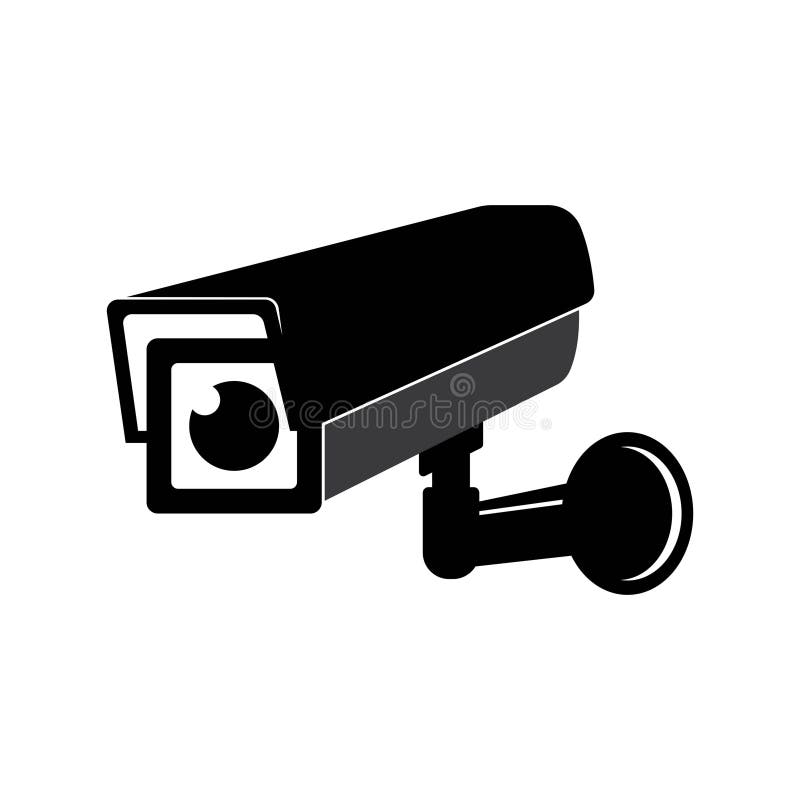 Fixed CCTV, Security Camera Icon Vector Template Design Stock ...