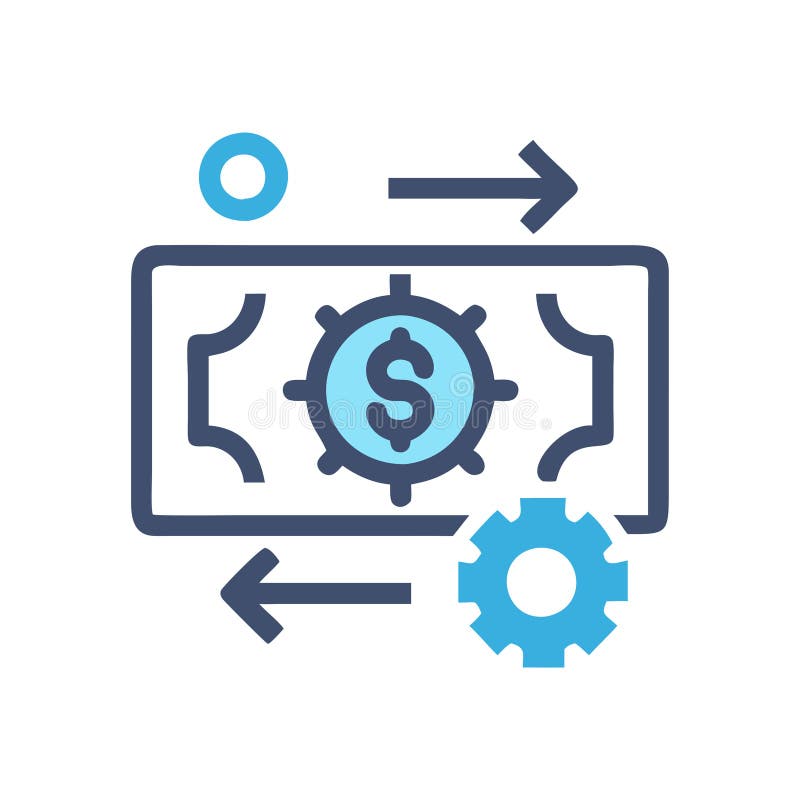 Fixed Costs Analysis Icon stock vector. Illustration of genius - 352799995