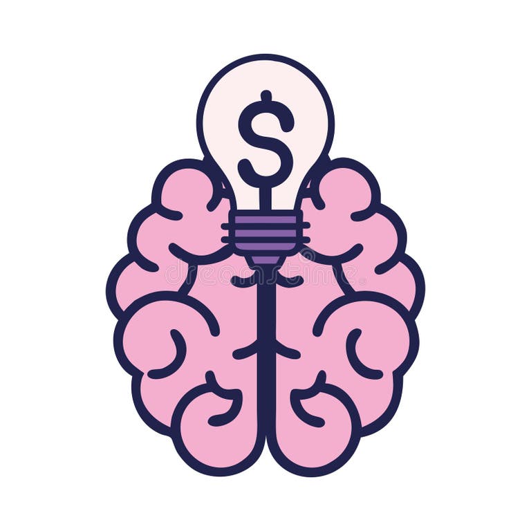 Fixed Mindset Brain Constraint Stock Vector - Illustration of health ...