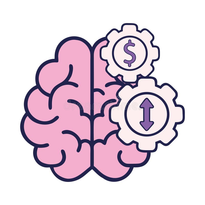 Fixed Mindset Money Beliefs Stock Illustration - Illustration of vector ...