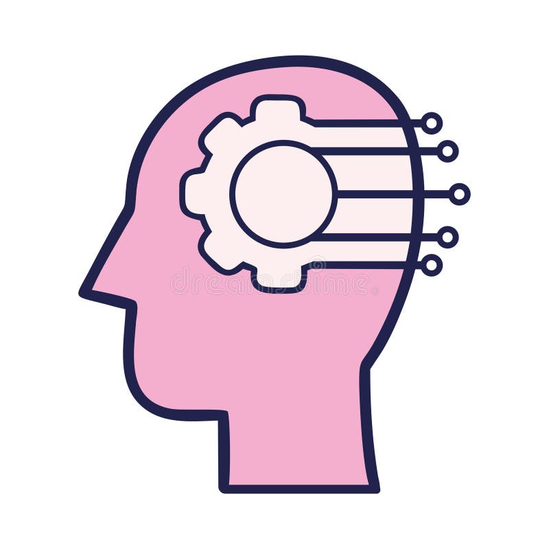 Fixed Mindset Restricted Ideas Stock Illustration - Illustration of ...