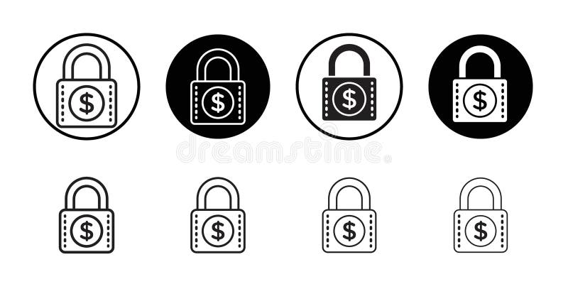 Fixed Price Icon Isolated Flat Vector in Outline Stock Vector ...