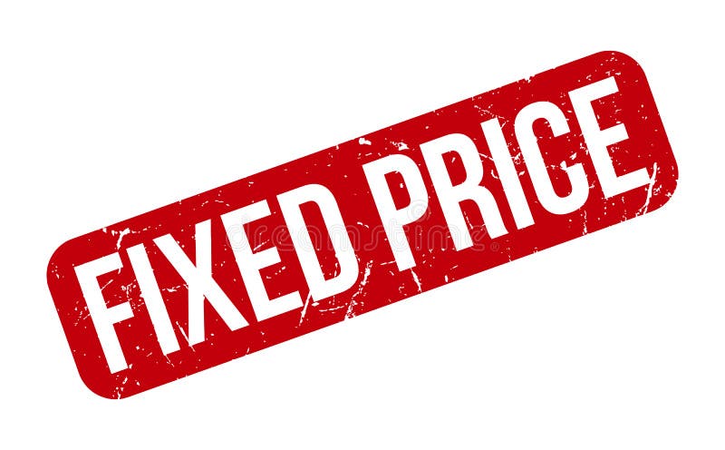 Fixed rubber stamp stock vector. Illustration of design - 83101279