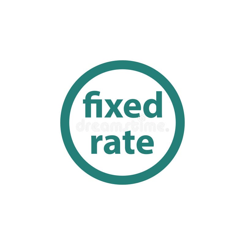 Fixed Rate Icon Stock Illustrations – 316 Fixed Rate Icon Stock ...