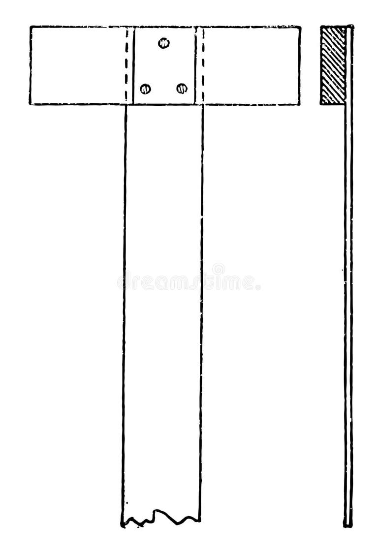 Rectangular Head T Square Stock Illustrations – 2 Rectangular Head T ...