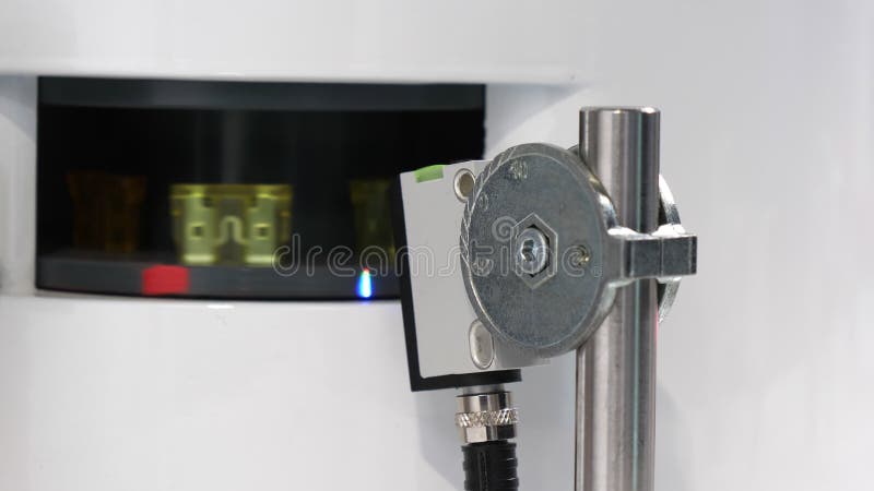 Fixed Sensor Checking or Counting Parts Stock Footage - Video of ...