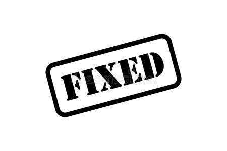 Fixed Stamp Vector stock vector. Illustration of rubber - 340396659