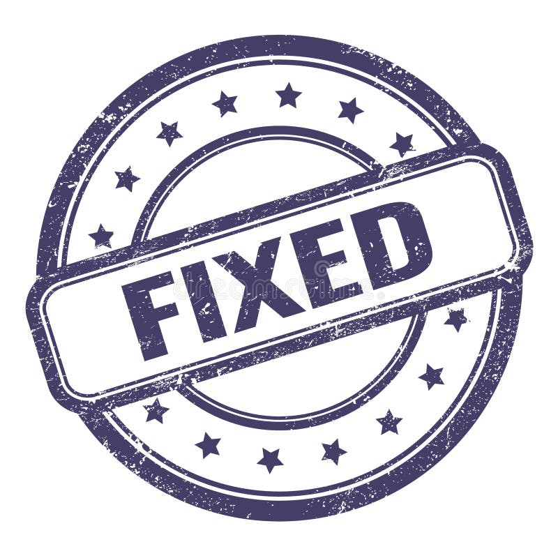 FIXED Text on Indigo Blue Grungy Vintage Round Stamp Stock Illustration ...