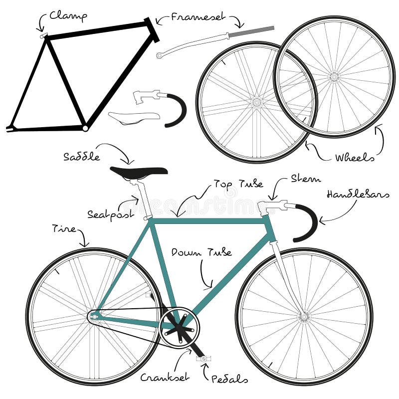 Fixie Stock Illustrations – 268 Fixie Stock Illustrations, Vectors ...