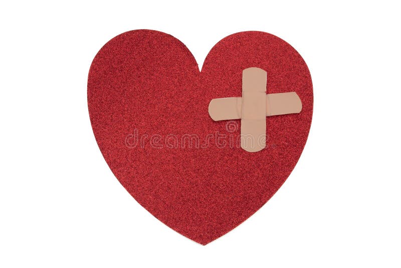 Fixing a broken heart stock photo. Image of dating, broken - 24228472