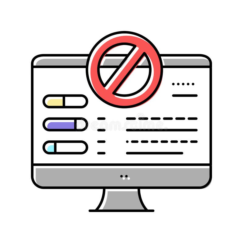 Fixing Computer Errors Color Icon Vector Illustration Stock Vector ...