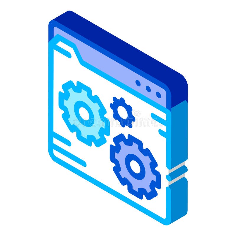Binary File Coding System Vector Thin Line Icon Stock Vector Illustration Of Number Black