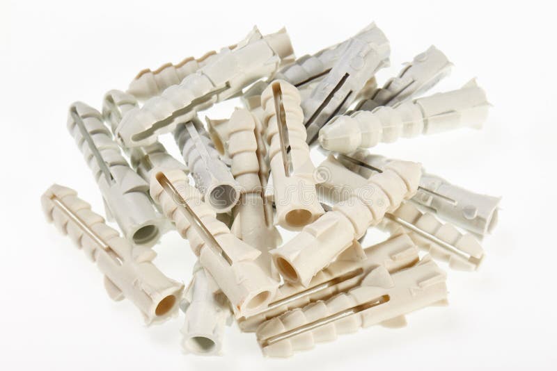 Fixing Kit Screws and Dowels Stock Image - Image of installation, metal ...