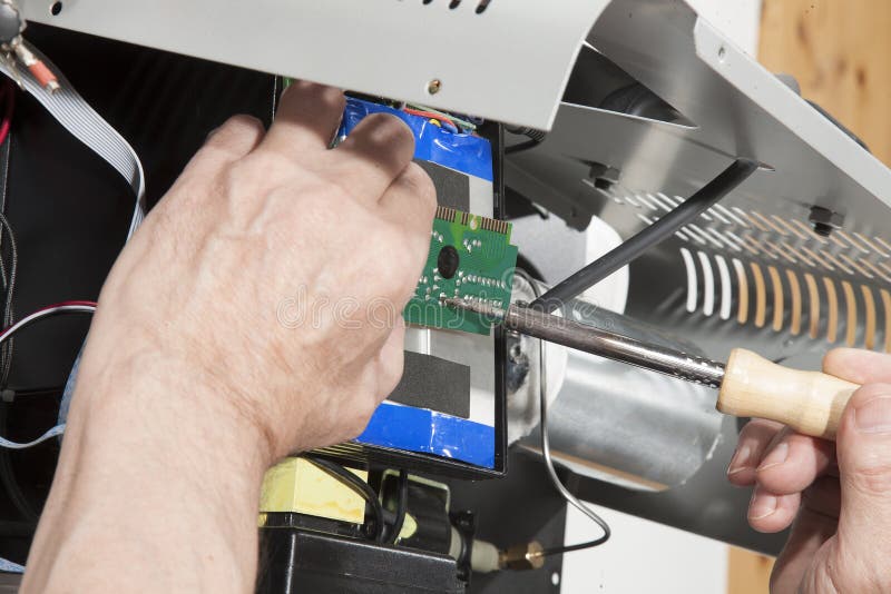 Fixing Motherboard CPU Socket Pins Stock Image - Image of open ...