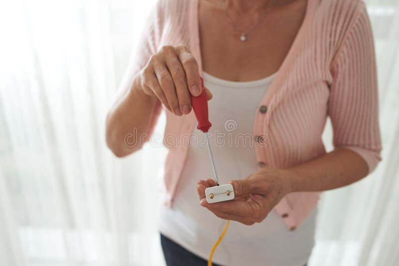 Fixing plug stock photo. Image of cropped, renovation - 93086378