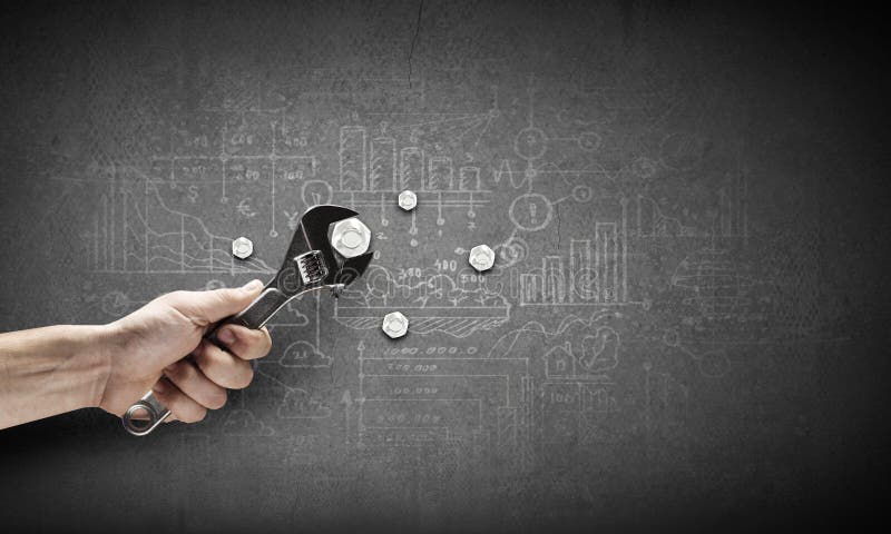 Fixing problems stock photo. Image of repairman, home - 48653588