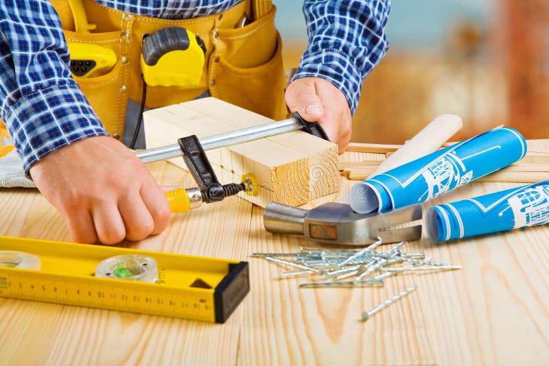 Fixing process stock photo. Image of repairman, hammer - 34705064