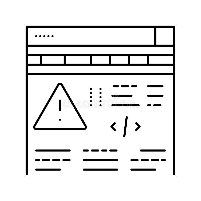 Program Errors Stock Illustrations – 380 Program Errors Stock ...