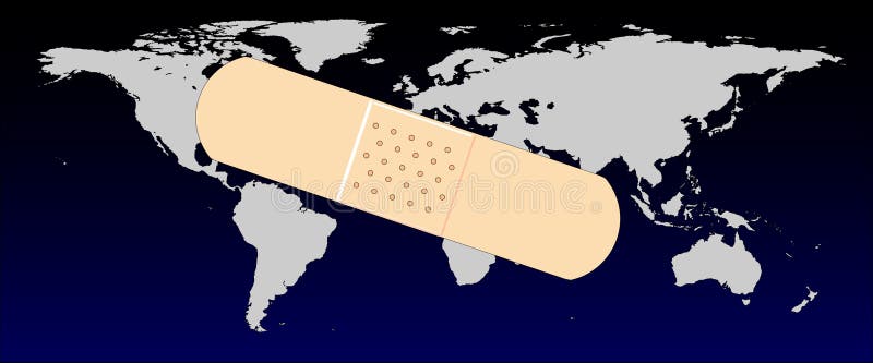 Fixing the World stock illustration. Illustration of mankind - 933441