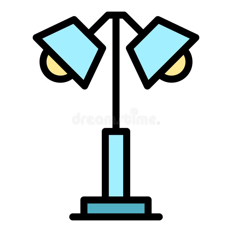 Fixture Lamp Icon Vector Flat Stock Illustration - Illustration of ...
