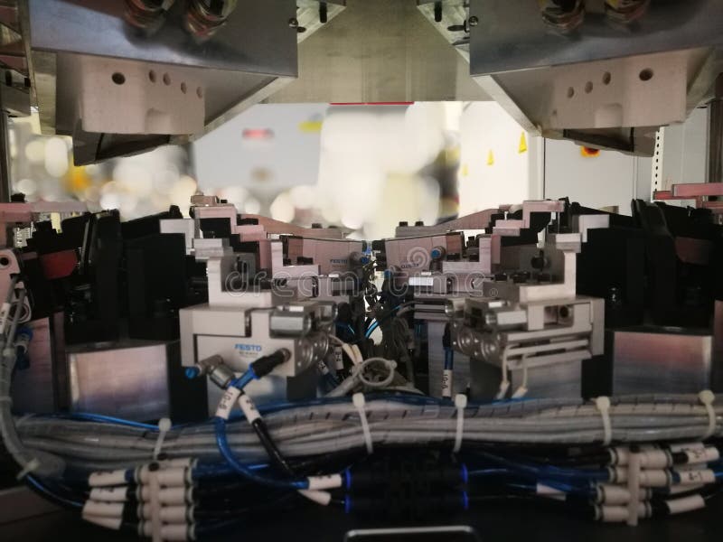 The Fixture on the Machine Pending for Production Editorial Photo ...