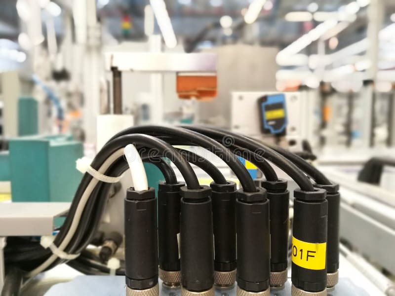 The Fixture Pending Being Assemled beside Assembly Line Stock Photo ...