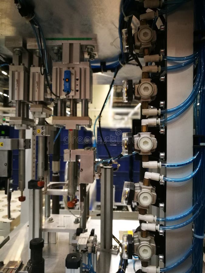 The Fixture within Pipe and Cylinder Editorial Stock Image - Image of ...