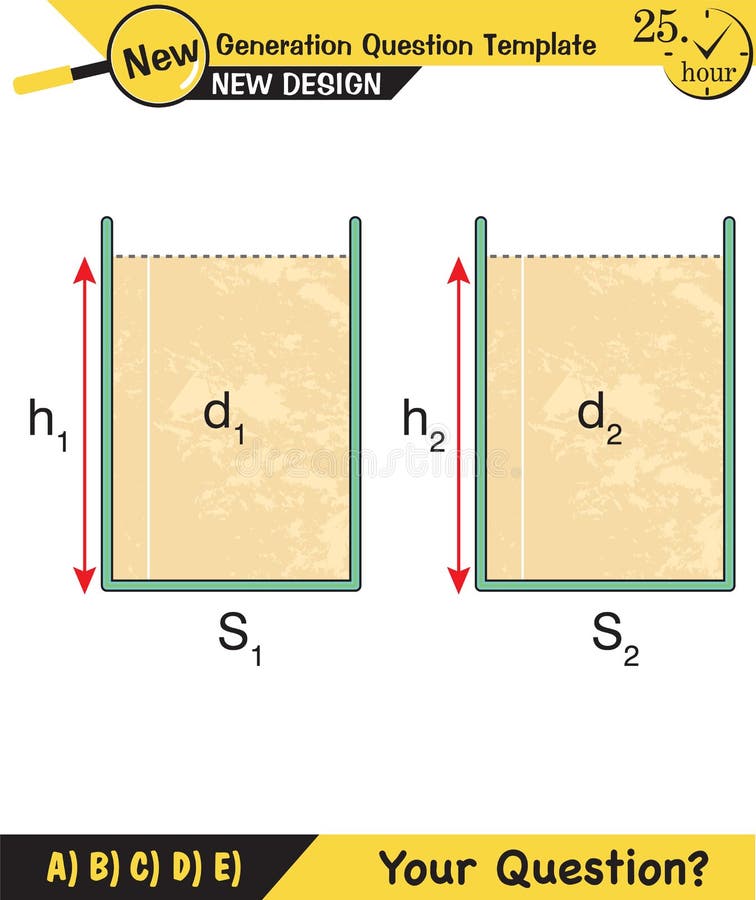 Physics, Pressure and Lifting Force, Archimedes Principle, Pressure of ...