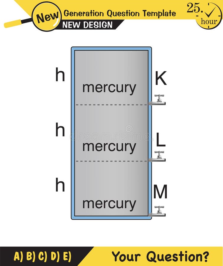 Physics, Pressure and Lifting Force, Archimedes Principle, Pressure of ...