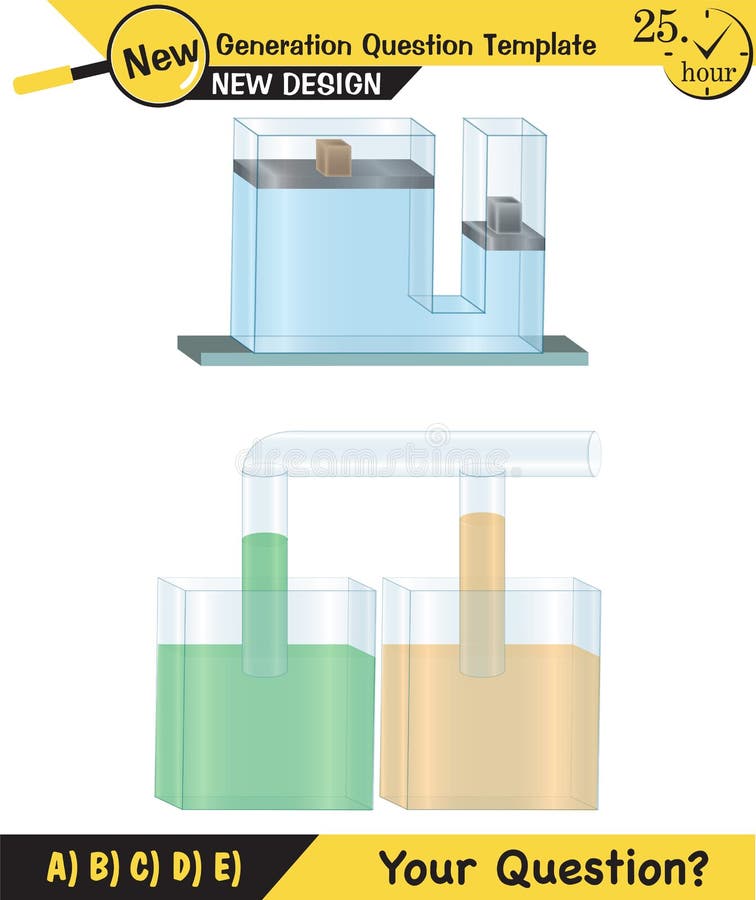 Physics, Pressure and Lifting Force, Archimedes Principle, Pressure of ...