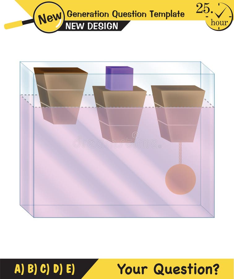 Physics, Pressure and Lifting Force, Archimedes Principle, Pressure of ...