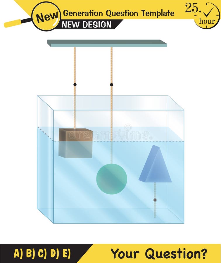 Physics, Pressure and Lifting Force, Archimedes Principle, Pressure of ...