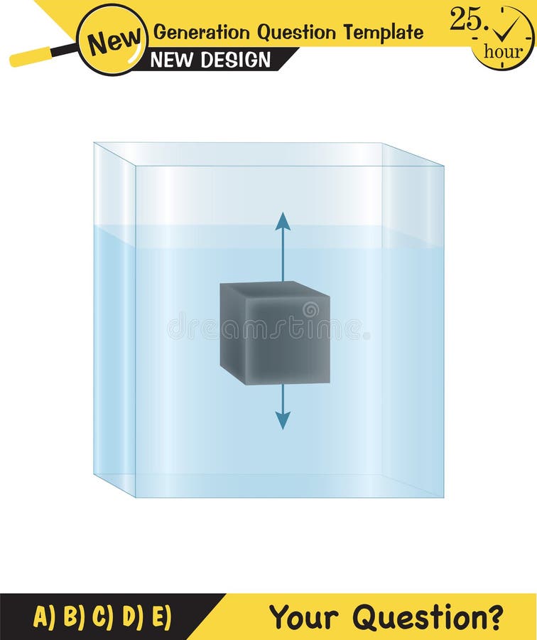 Physics, Pressure and Lifting Force, Archimedes Principle, Pressure of ...