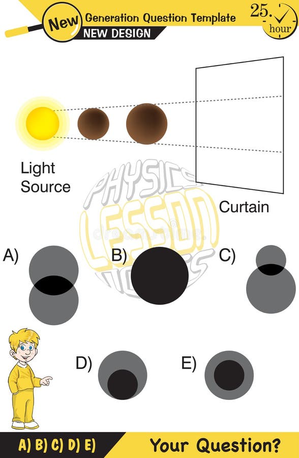 Physics, Shadow Experiments, Optics, Shadow Formation with Light ...