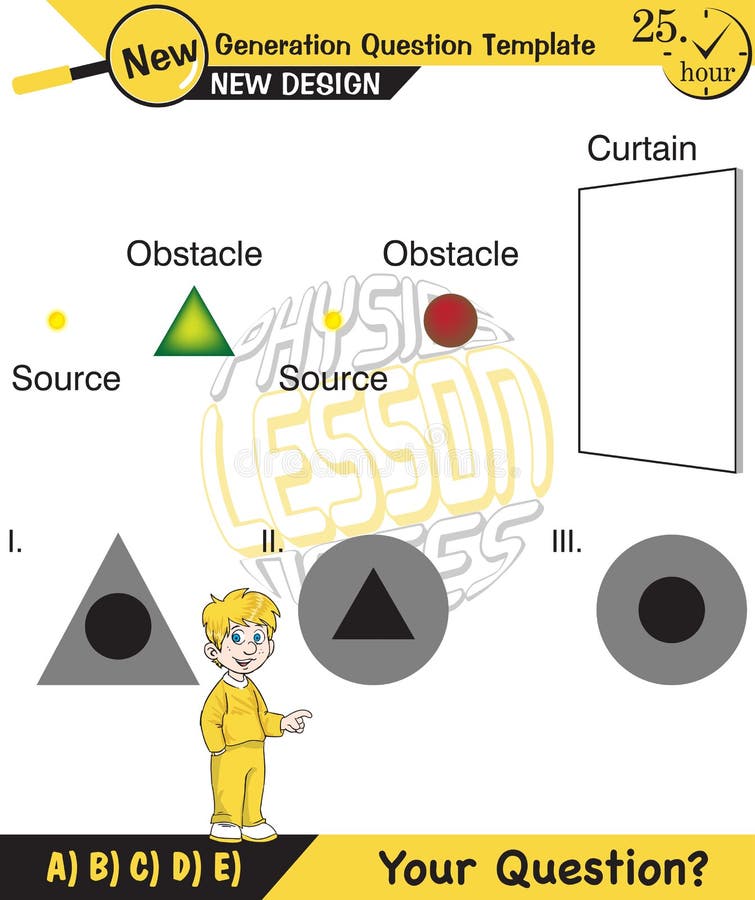 Physics, Shadow Experiments, Optics, Shadow Formation with Light ...