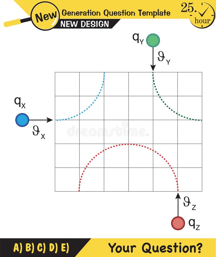 Physics, Electromagnetic Field, Next Generation Problems Stock Vector ...