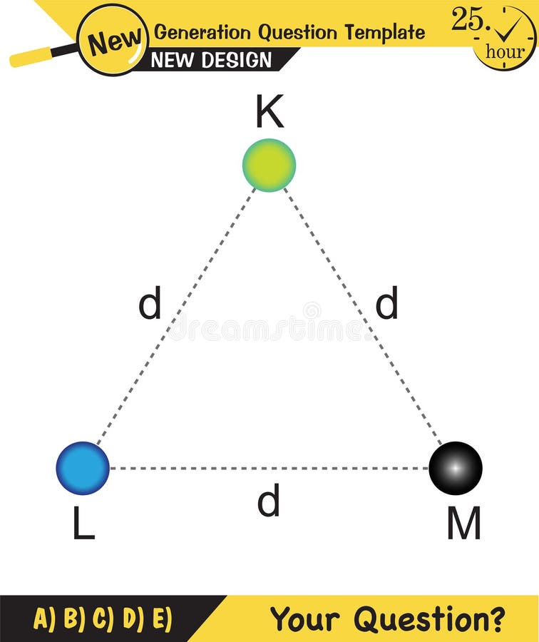 Physics, Electromagnetic Field, Next Generation Problems Stock Vector ...