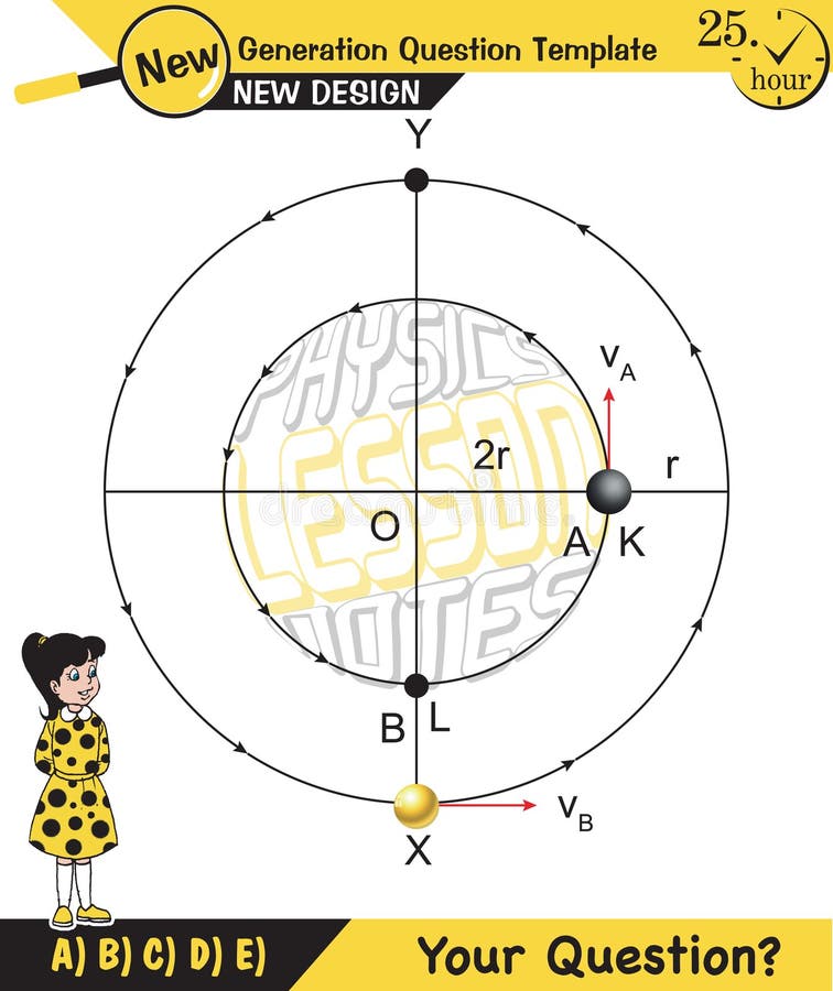 Physics, Electromagnetic Field, Next Generation Problems Stock Vector ...