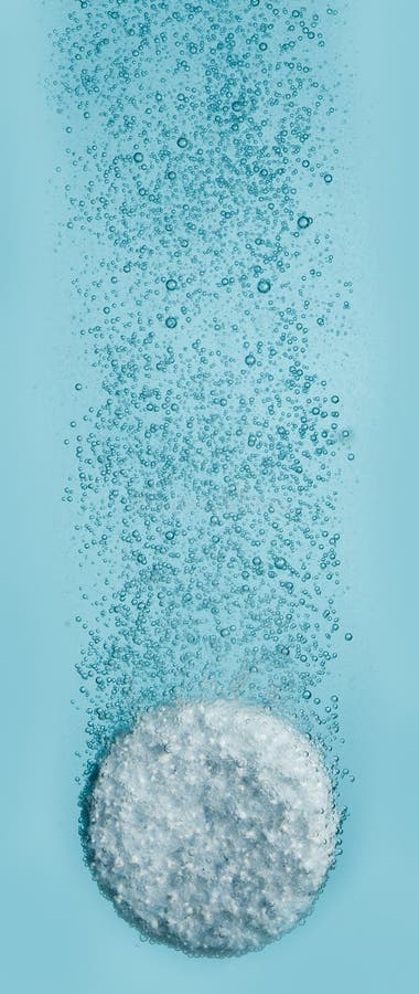 Fizzing tablet stock image. Image of bubbles, medical - 21492611