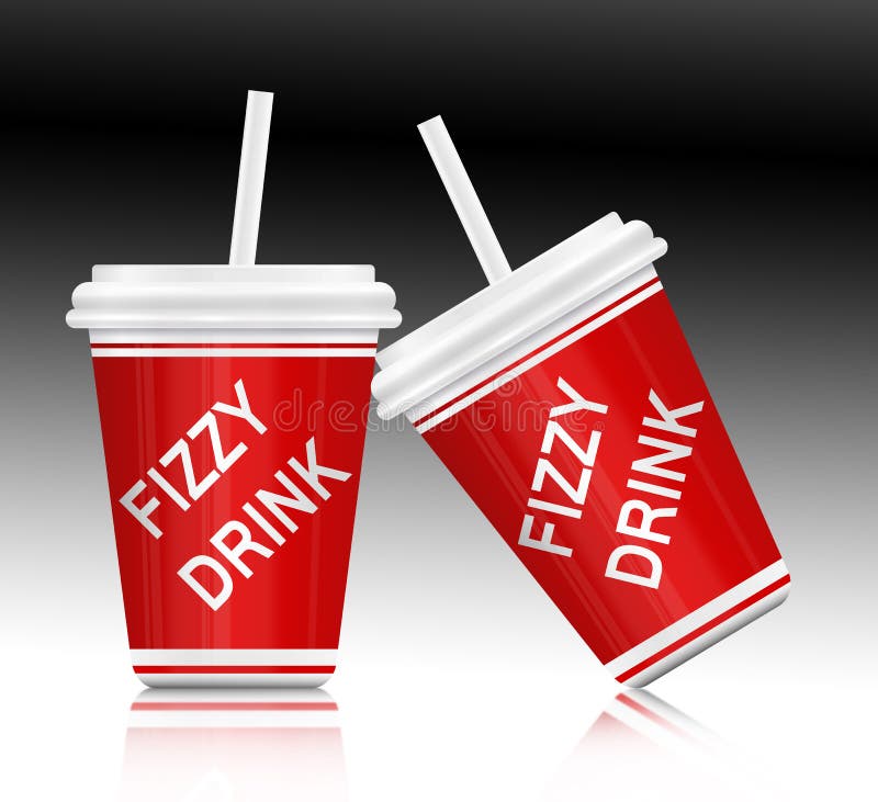 Fizzy drink. stock illustration. Illustration of cola - 23950554