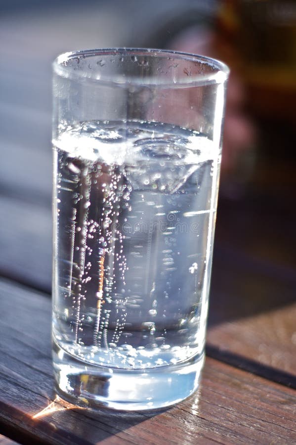 Fizzy drink in glass stock photo. Image of table, fizzy - 14996360