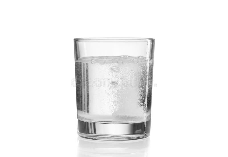 Fizzy Tablet in Glass of Water. Stock Image - Image of fever, drink ...