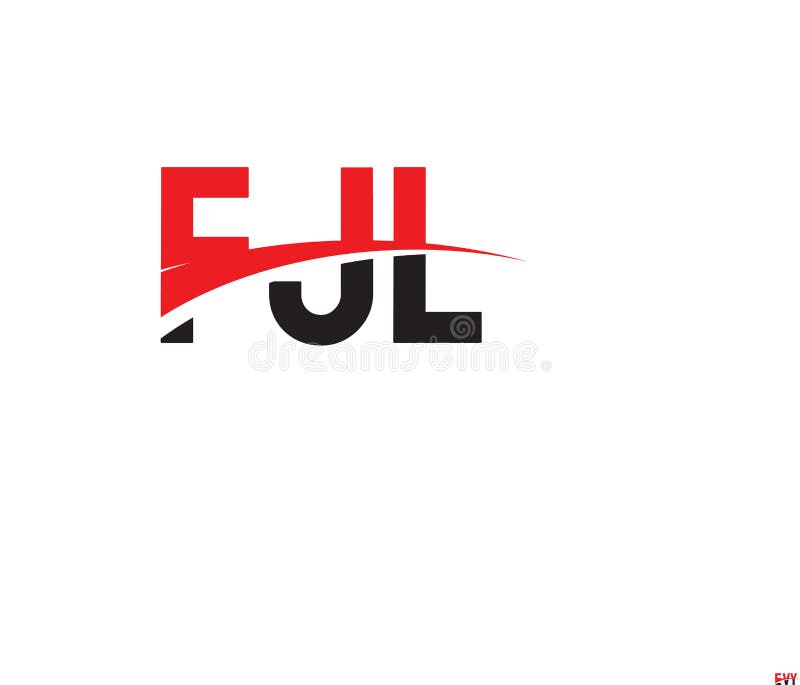 FJL Letter Initial Logo Design Vector Illustration Stock Vector ...