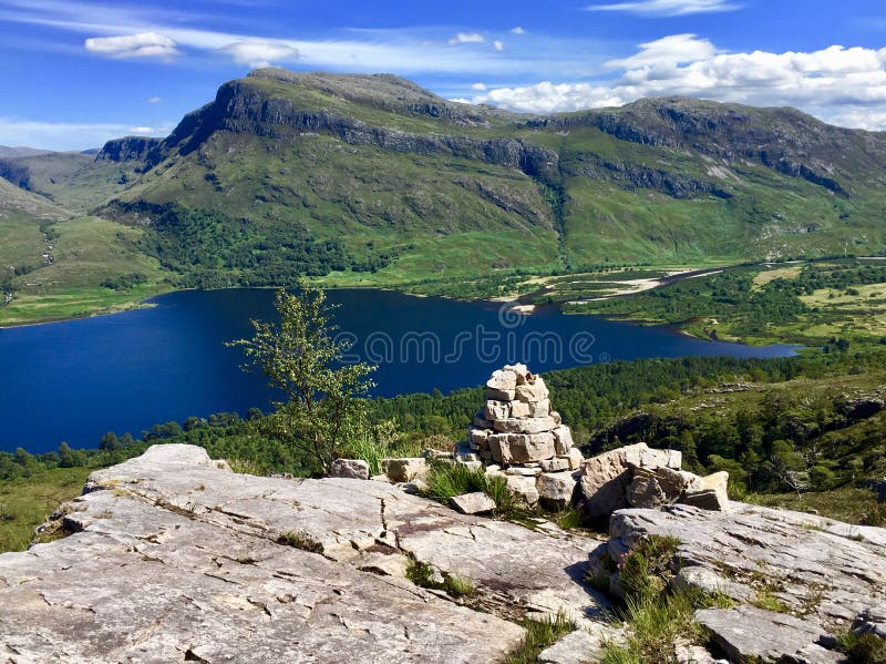 Fjord in Scotland stock image. Image of view, peace - 120505689